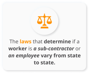 Who pays for Workers Compensation for Sub-Contractors?